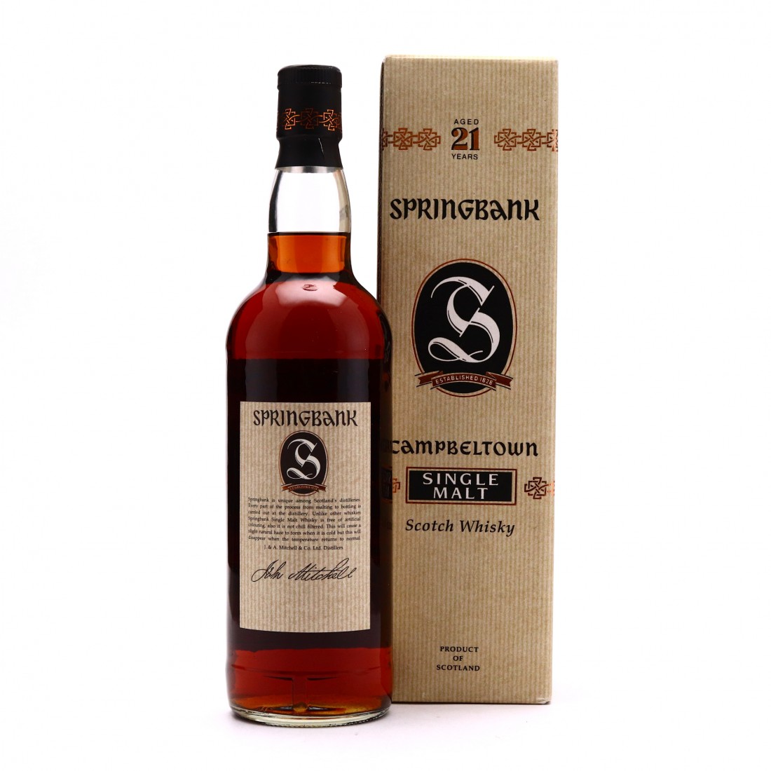 Springbank 21 Year Old 1998 Release | Whisky Auctioneer