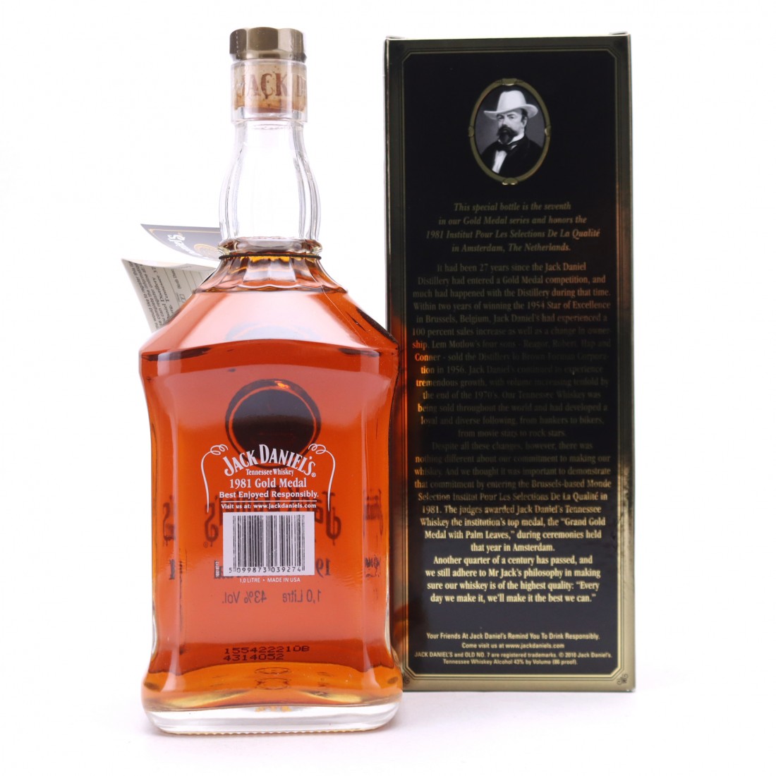 Jack Daniel's '1981' Gold Medal Series 1 Litre 2006 | Whisky Auctioneer