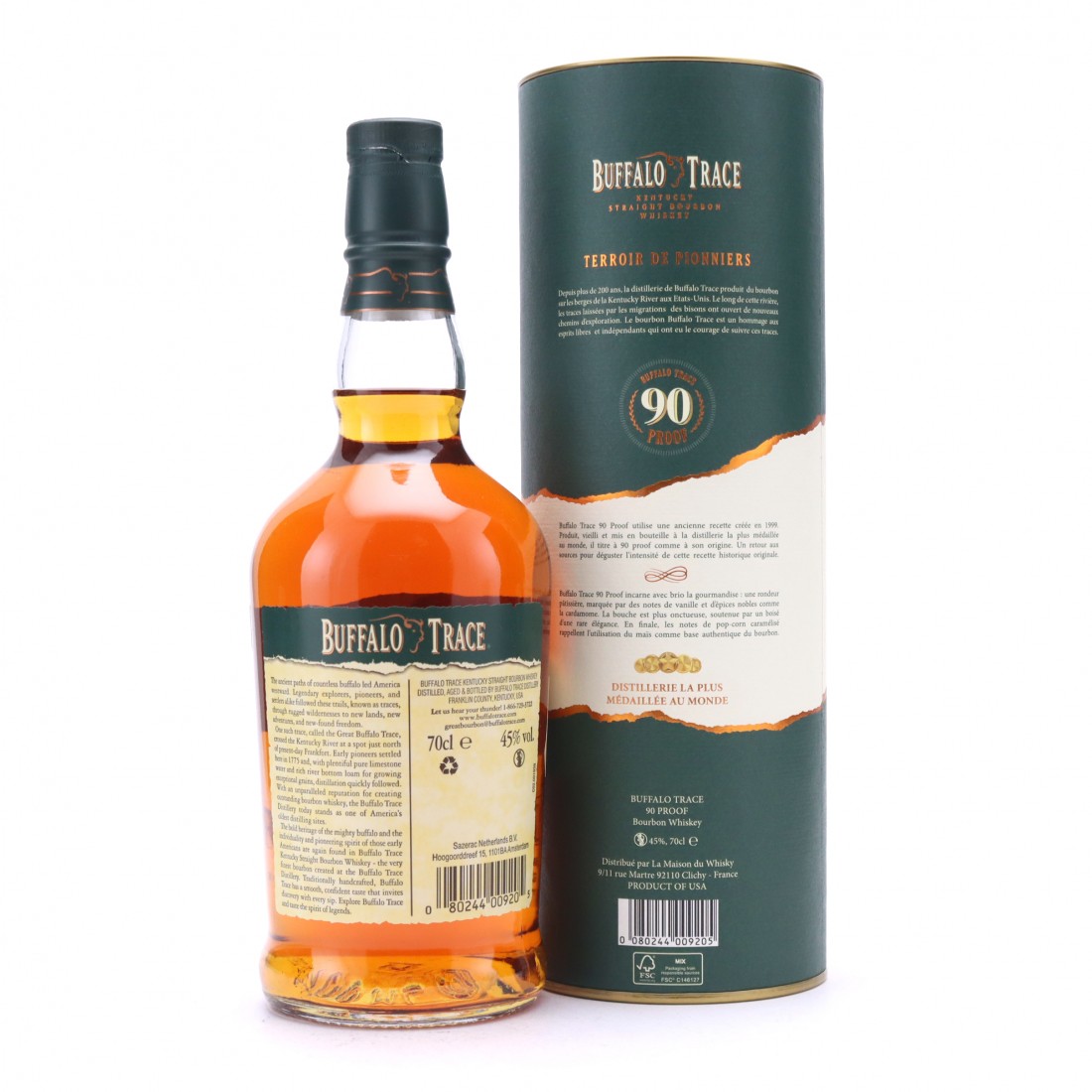 Buffalo Trace Kentucky Straight Bourbon 90 Proof 70cl | Whisky Auctioneer