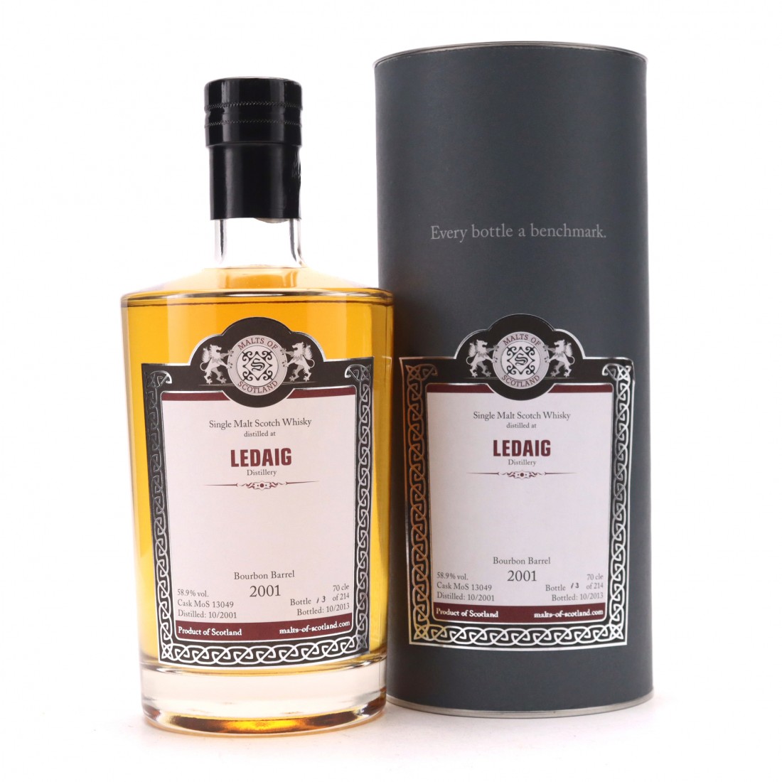 Ledaig 2001 Malts of Scotland Bourbon Cask | Whisky Auctioneer