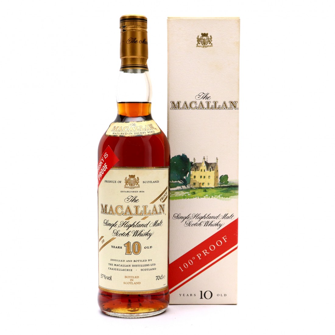 Macallan 10 Year Old 100 Proof 1990s | Whisky Auctioneer