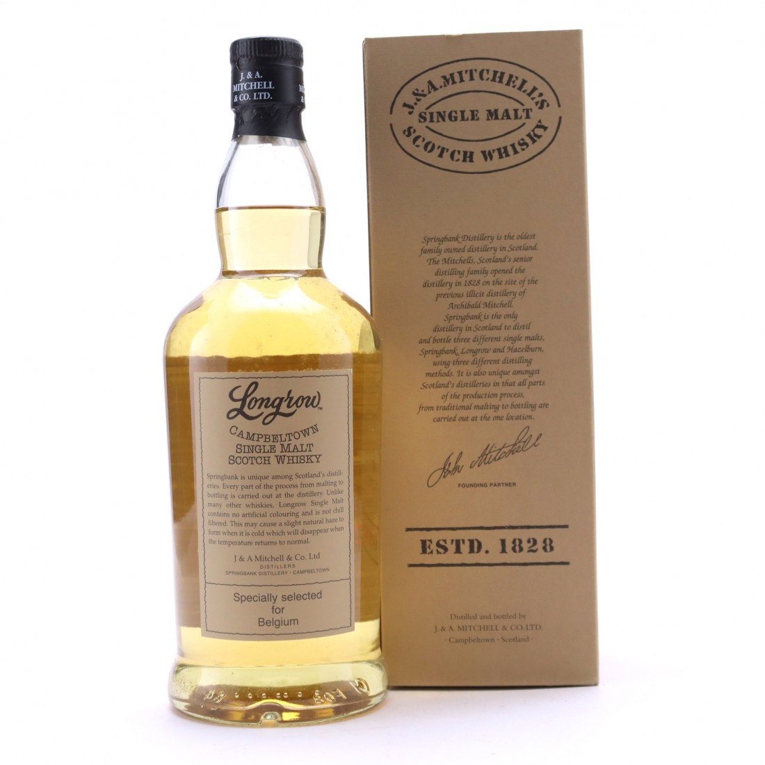 Longrow 14 Year Old Cask Strength / Belgium | Whisky Auctioneer