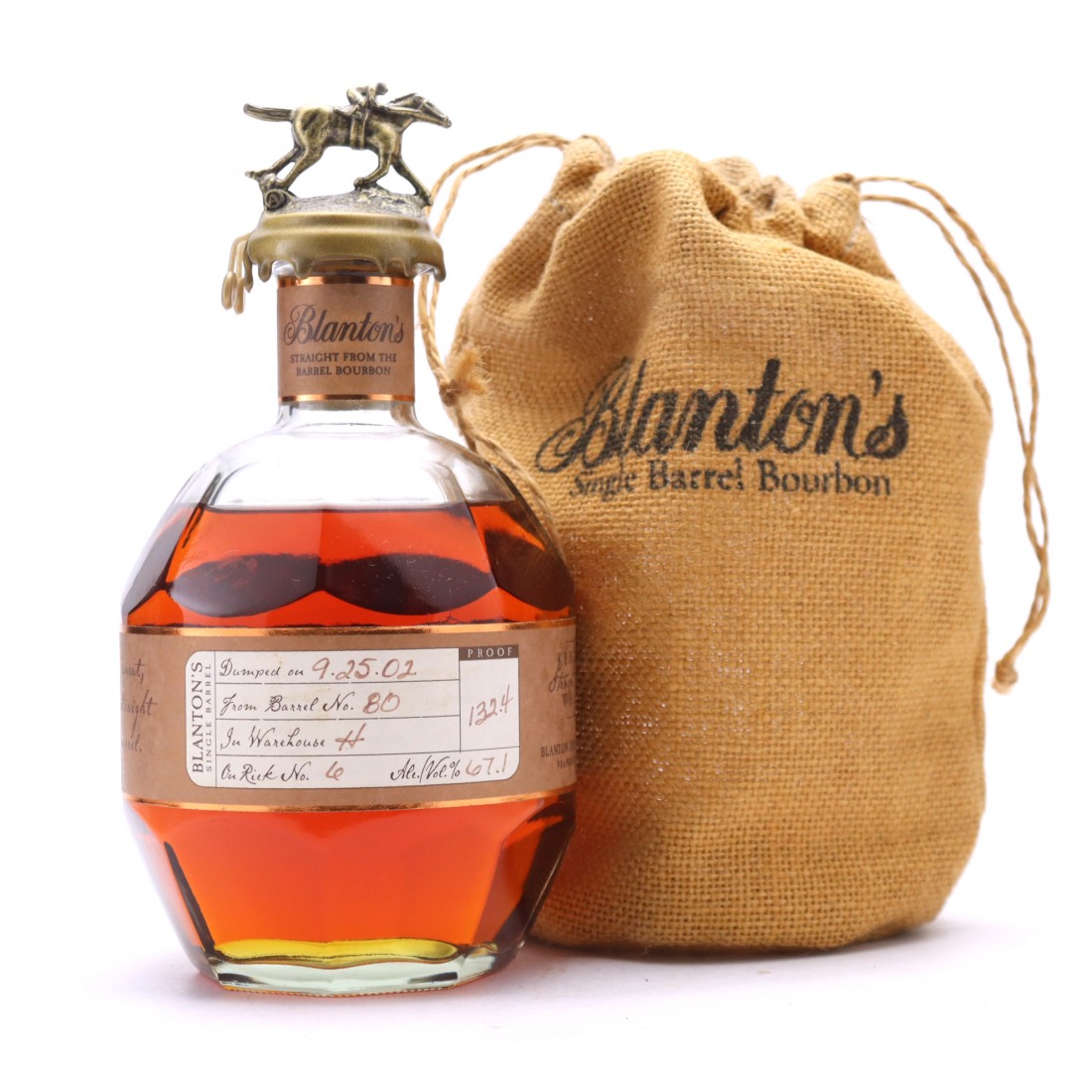 Blanton's Straight from the Barrel Dumped 2002 | Whisky Auctioneer