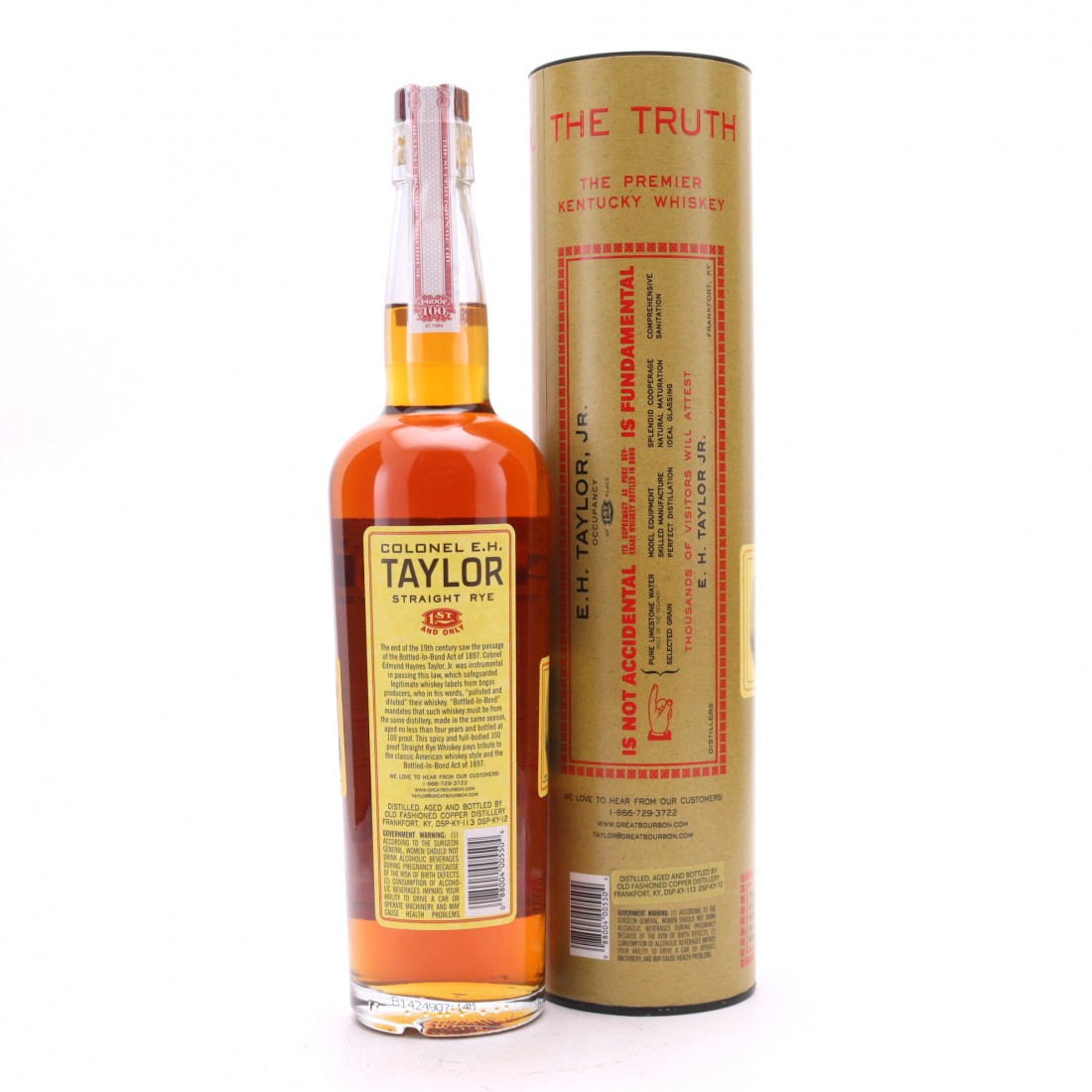 Colonel E.H. Taylor Straight Rye 2014 | Whisky Auctioneer