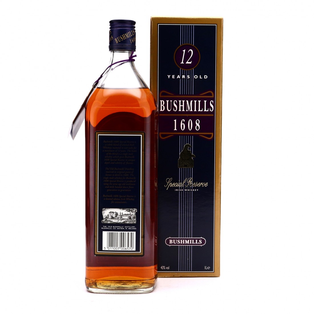 Bushmills '1608' Special Reserve 12 Year Old 1 Litre | Whisky Auctioneer