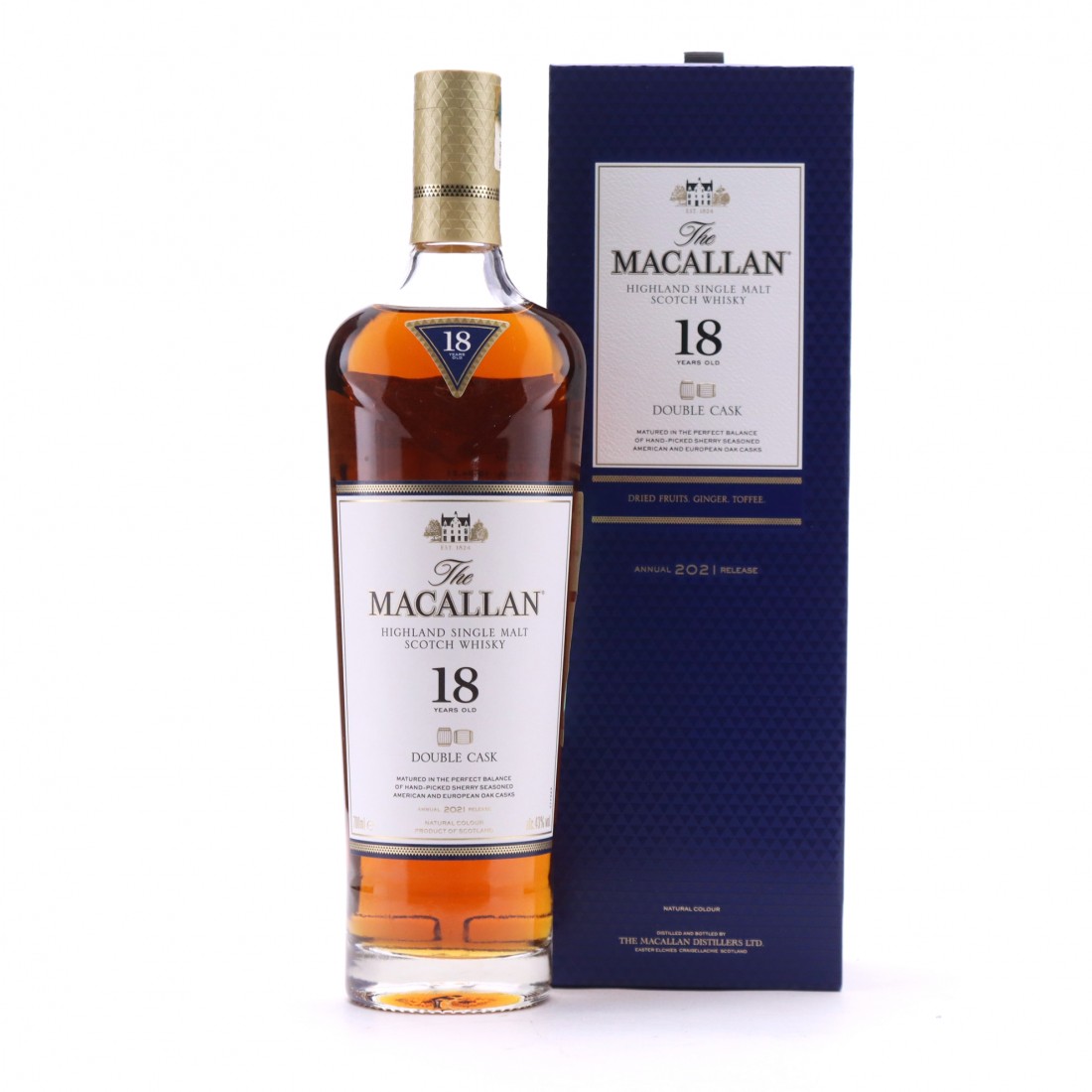 Macallan 18 Year Old Double Cask 2021 Release | Whisky Auctioneer