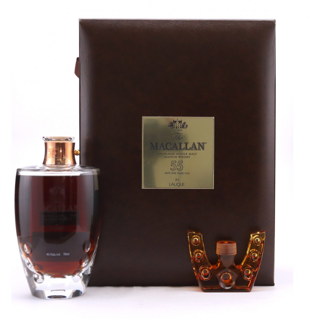 Macallan 55 Year Old Lalique Six Pillars Collection | Whisky Auctioneer