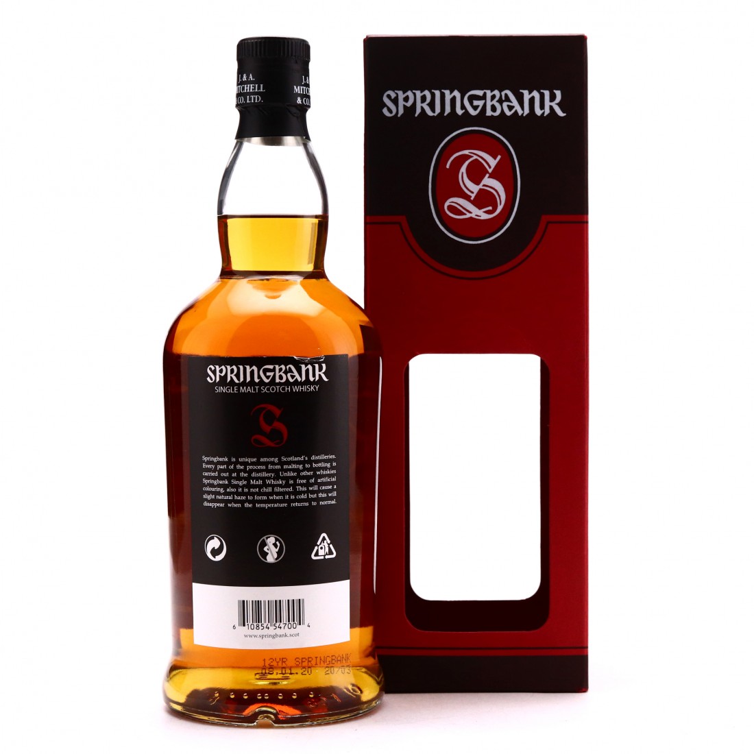 Springbank 12 Year Old Cask Strength 2020 / 55.3% | Whisky Auctioneer