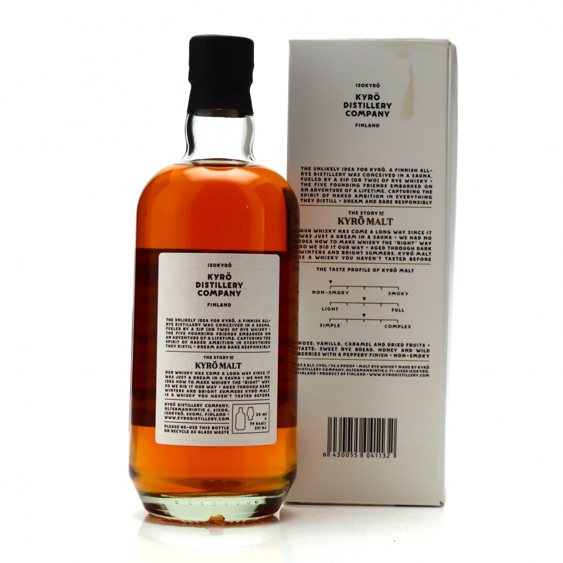 Kyro Malt Rye Whisky 50cl | Whisky Auctioneer