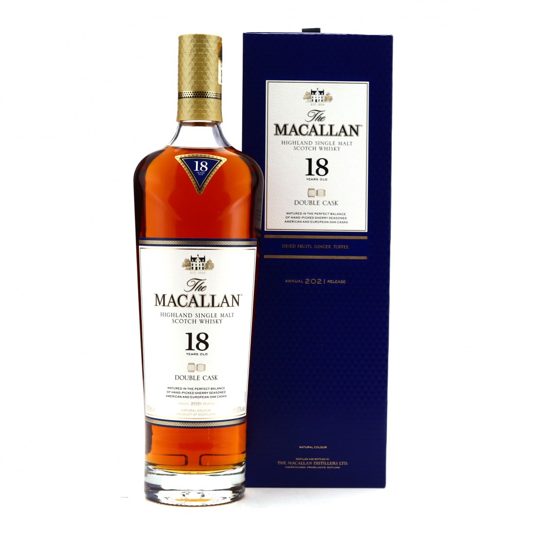 Macallan 18 Year Old Double Cask 2021 Release | Whisky Auctioneer