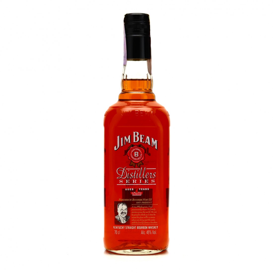 Jim Beam 7 Year Old Distillers Series 2007 70cl / Fred Booker Noe III ...
