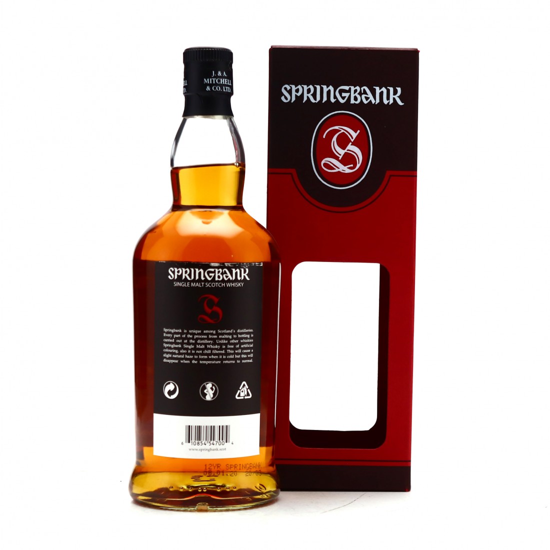 Springbank 12 Year Old Cask Strength 2020 / 55.3% | Whisky Auctioneer