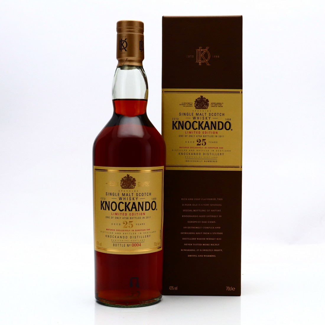 Knockando 25 Year Old | Whisky Auctioneer