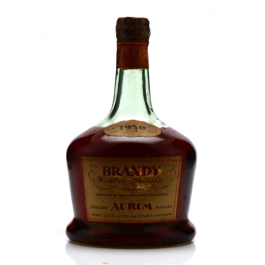 Aurum 1950 Brandy Riserva Speciale | Whisky Auctioneer