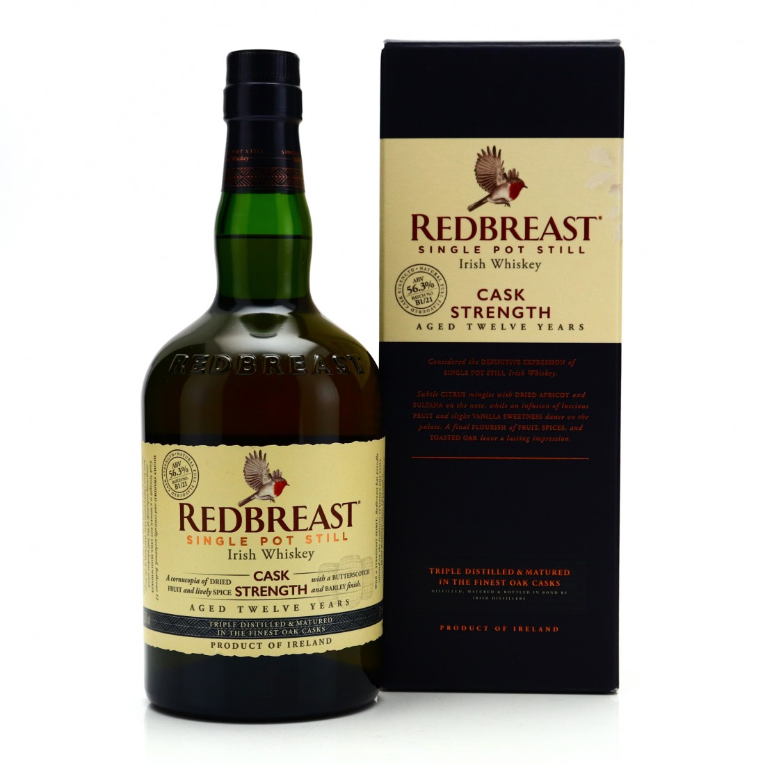 Redbreast 12 Year Old Cask Strength #B1/21 | Whisky Auctioneer