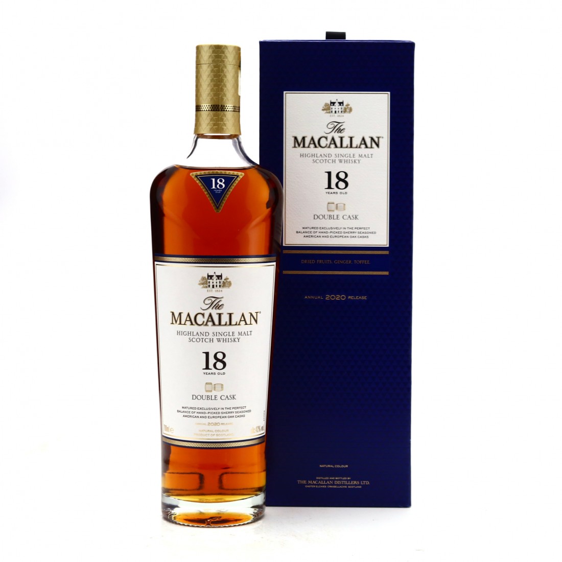 Macallan 18 Year Old Double Cask 2020 Release | Whisky Auctioneer