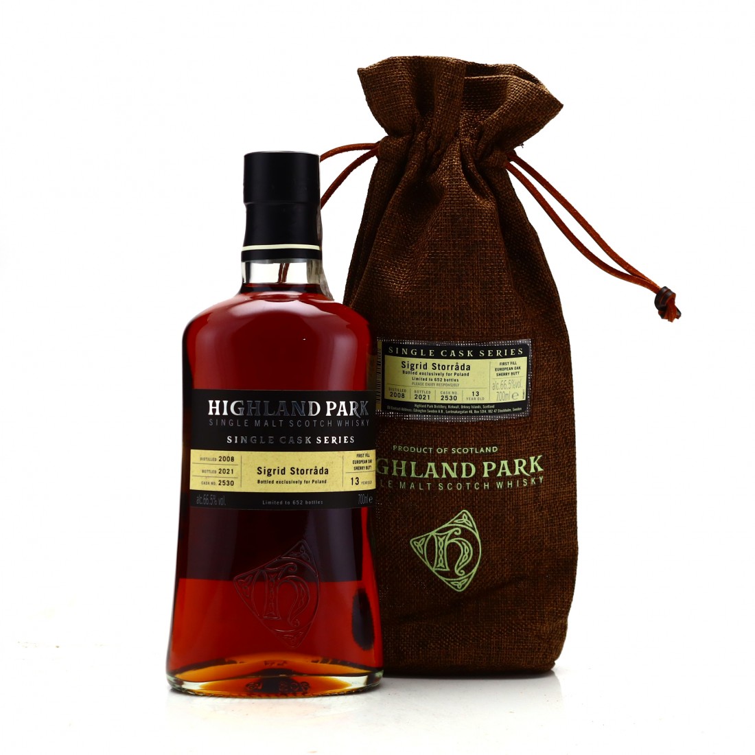 Highland Park 2008 Single Cask 13 Year Old #2530 / Sigrid Storråda ...