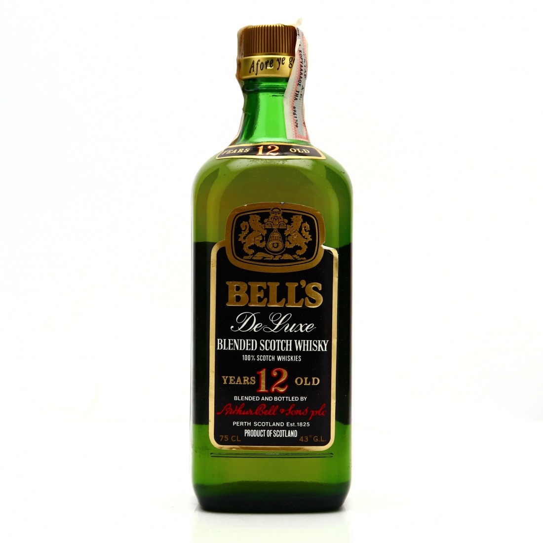 Bell's 12 Year Old De Luxe 1980s | Whisky Auctioneer