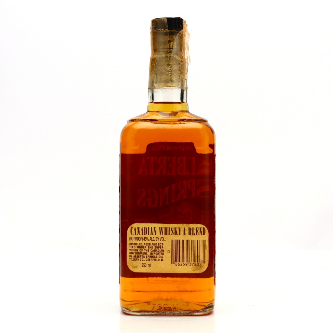 Alberta Springs 1983 Old Time Canadian Whisky | Whisky Auctioneer