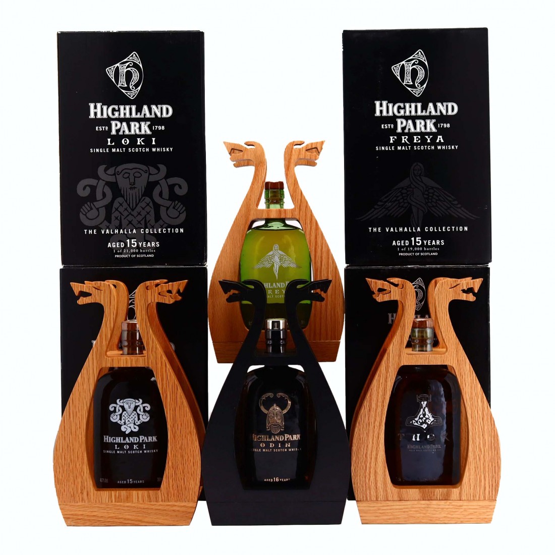 Highland Park Valhalla Collection 4 x 70cl | Whisky Auctioneer