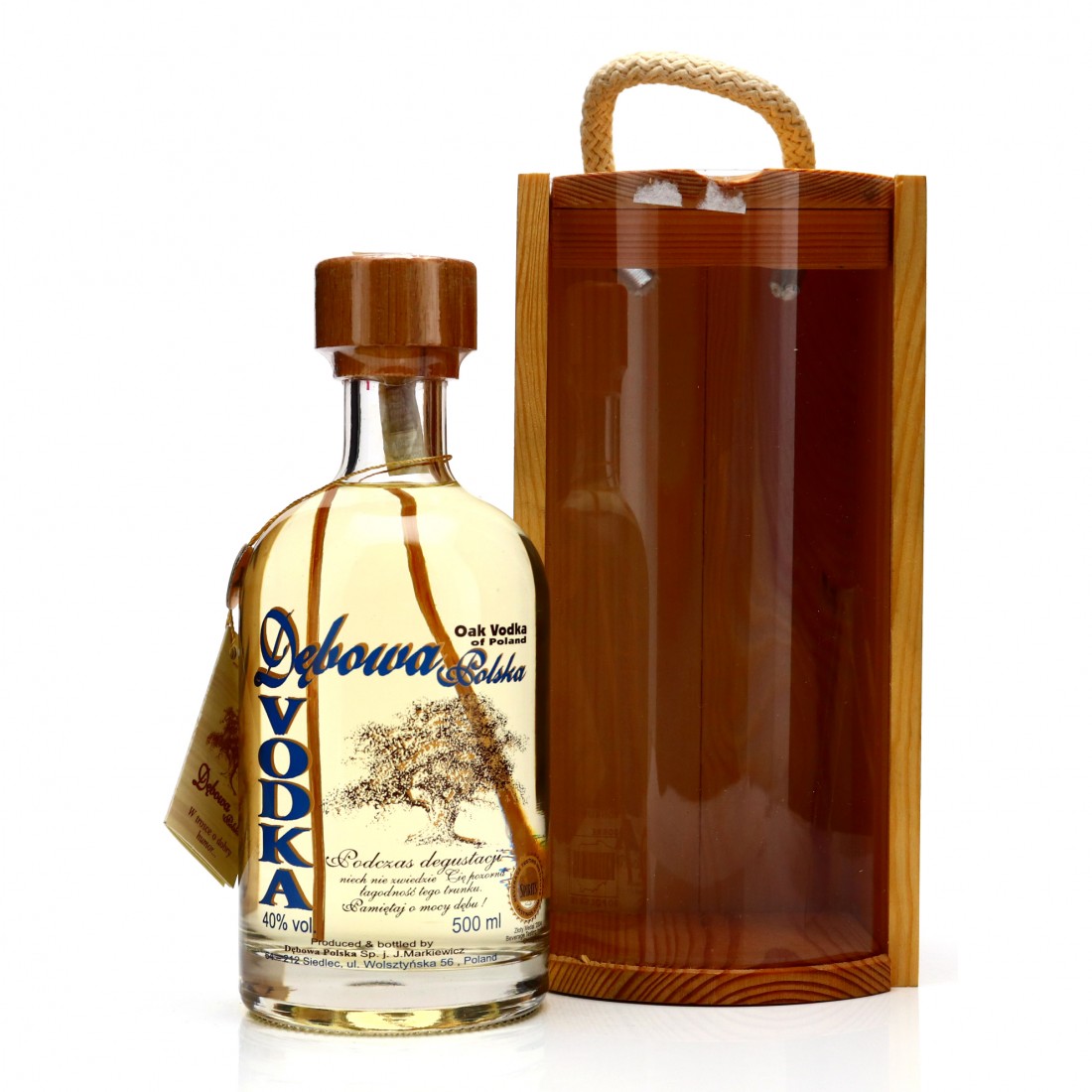 Debowa Polish Oak Vodka 50cl | Whisky Auctioneer