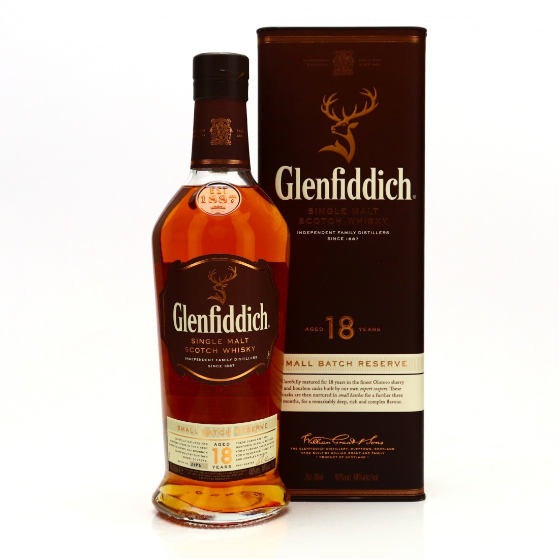 Glenfiddich 18 Year Old Small Batch Reserve | Whisky Auctioneer