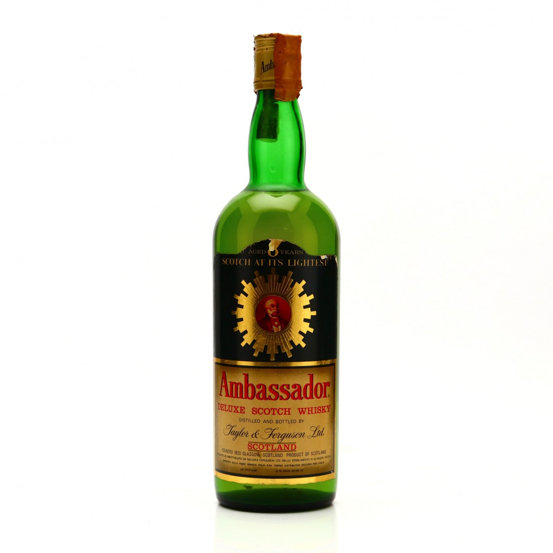 Ambassador Deluxe Scotch Whisky 1980s | Whisky Auctioneer