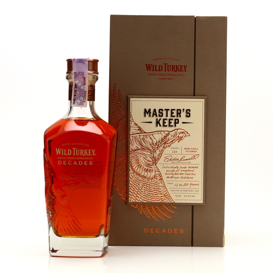 Wild Turkey Old Master's Keep Decades Batch #1 | Whisky Auctioneer