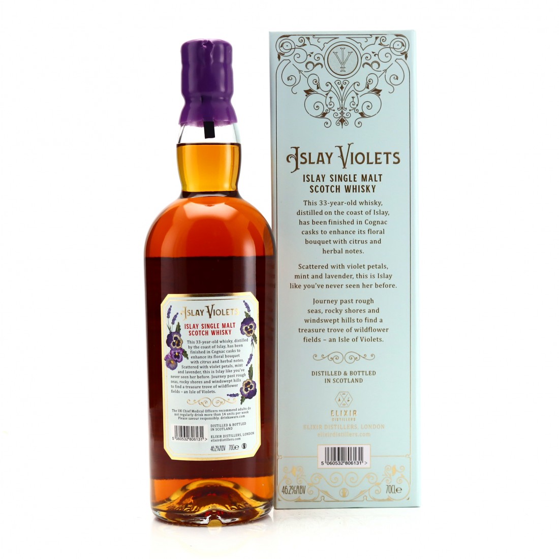 Bowmore 33 Year Old Elixir Distillers Islay Violets | Whisky Auctioneer