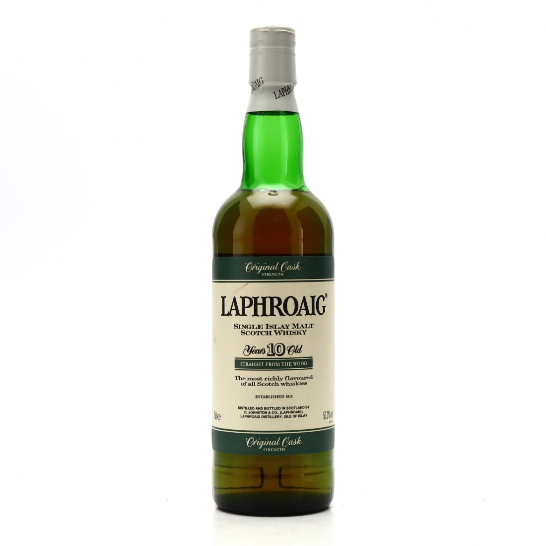 Laphroaig 10 Year Old Original Cask Strength / 57.3% | Whisky Auctioneer