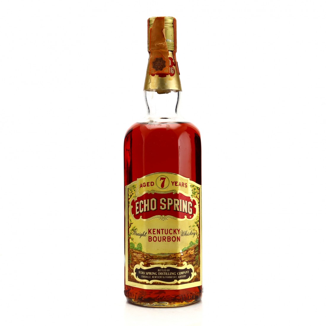 Echo Spring 7 Year Old Kentucky Straight Bourbon 1960s | Whisky Auctioneer