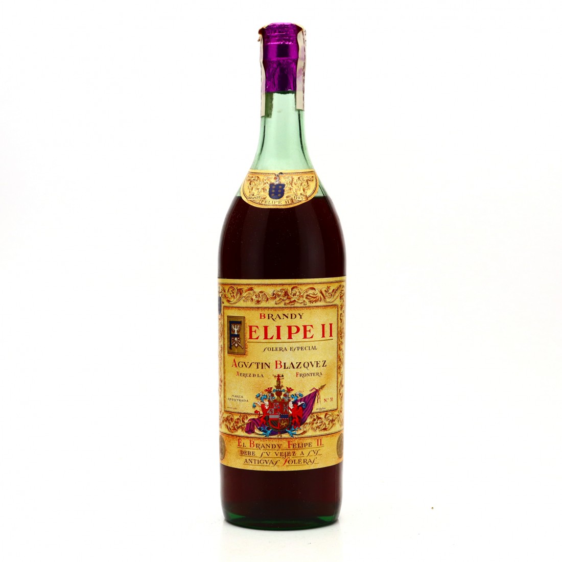 Felipe II Brandy Sherry 1970s | Whisky Auctioneer