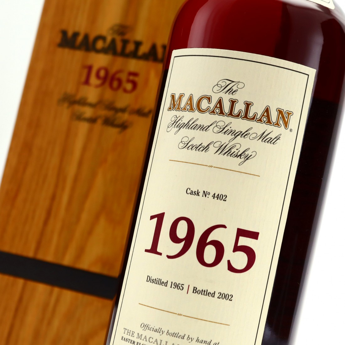 Macallan 1965 Fine and Rare 36 Year Old #4402 | Whisky Auctioneer