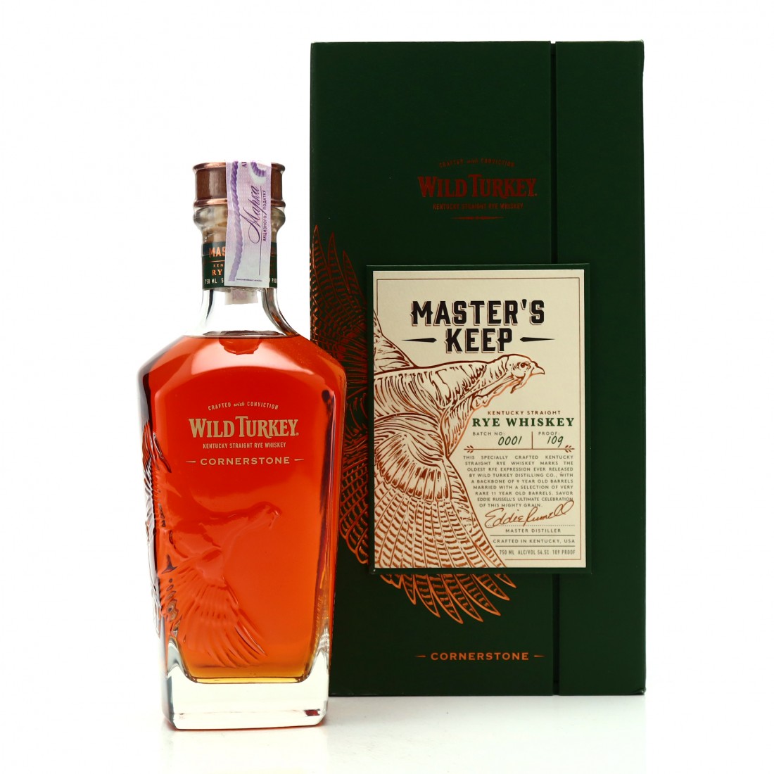 Wild Turkey Old Master's Keep Cornerstone Rye Batch #1 | Whisky Auctioneer