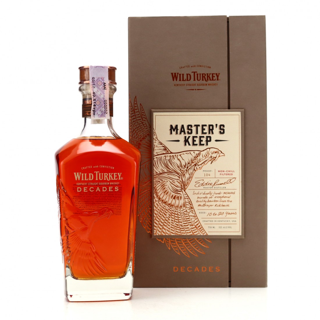 Wild Turkey Old Master's Keep Decades Batch #1 | Whisky Auctioneer