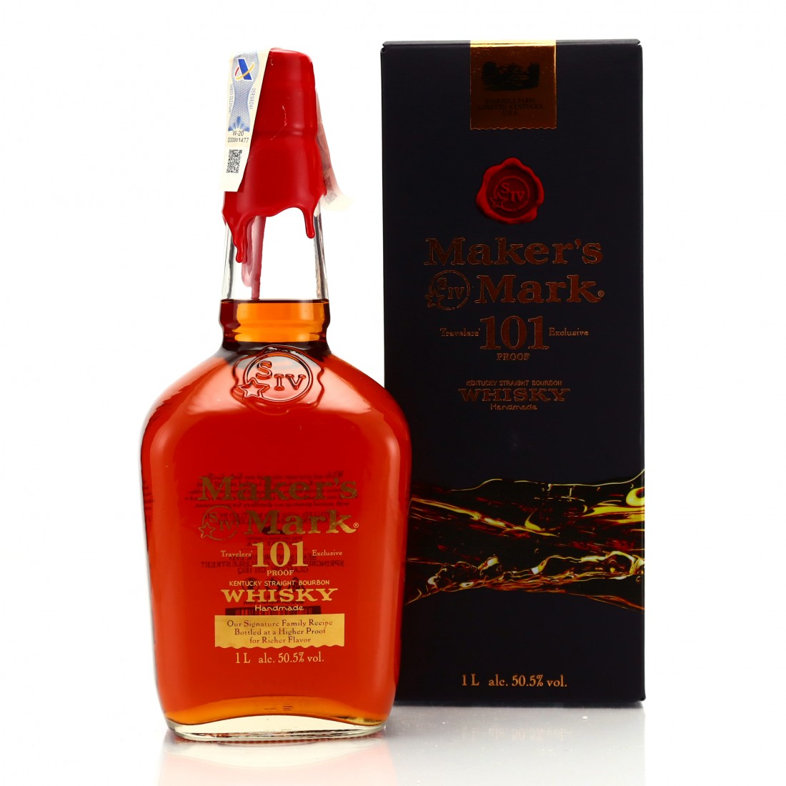 Maker's Mark 101 Proof Kentucky Straight Bourbon 1 Litre | Whisky ...
