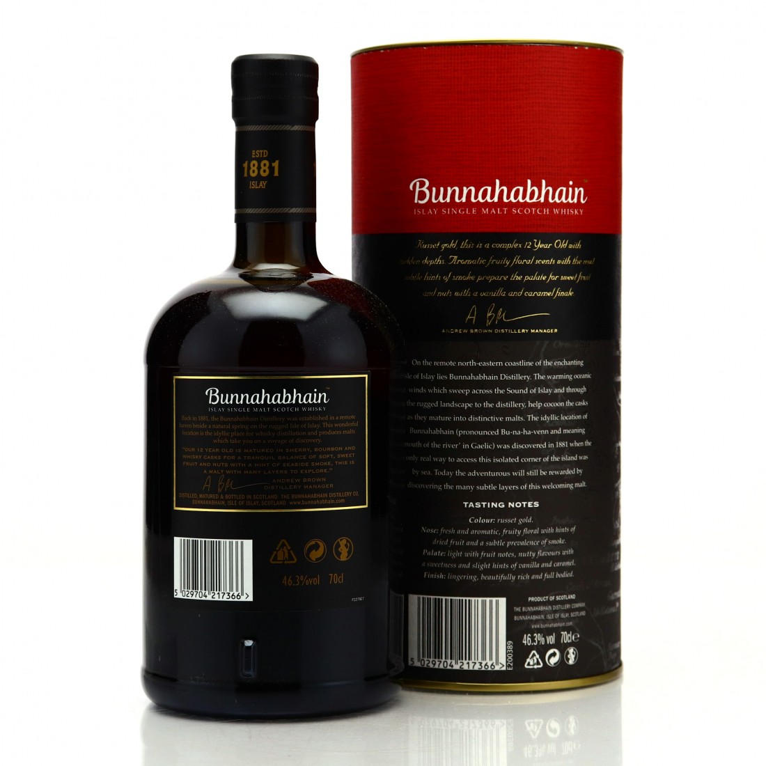 Bunnahabhain 12 Year Old Small Batch Whisky Auctioneer