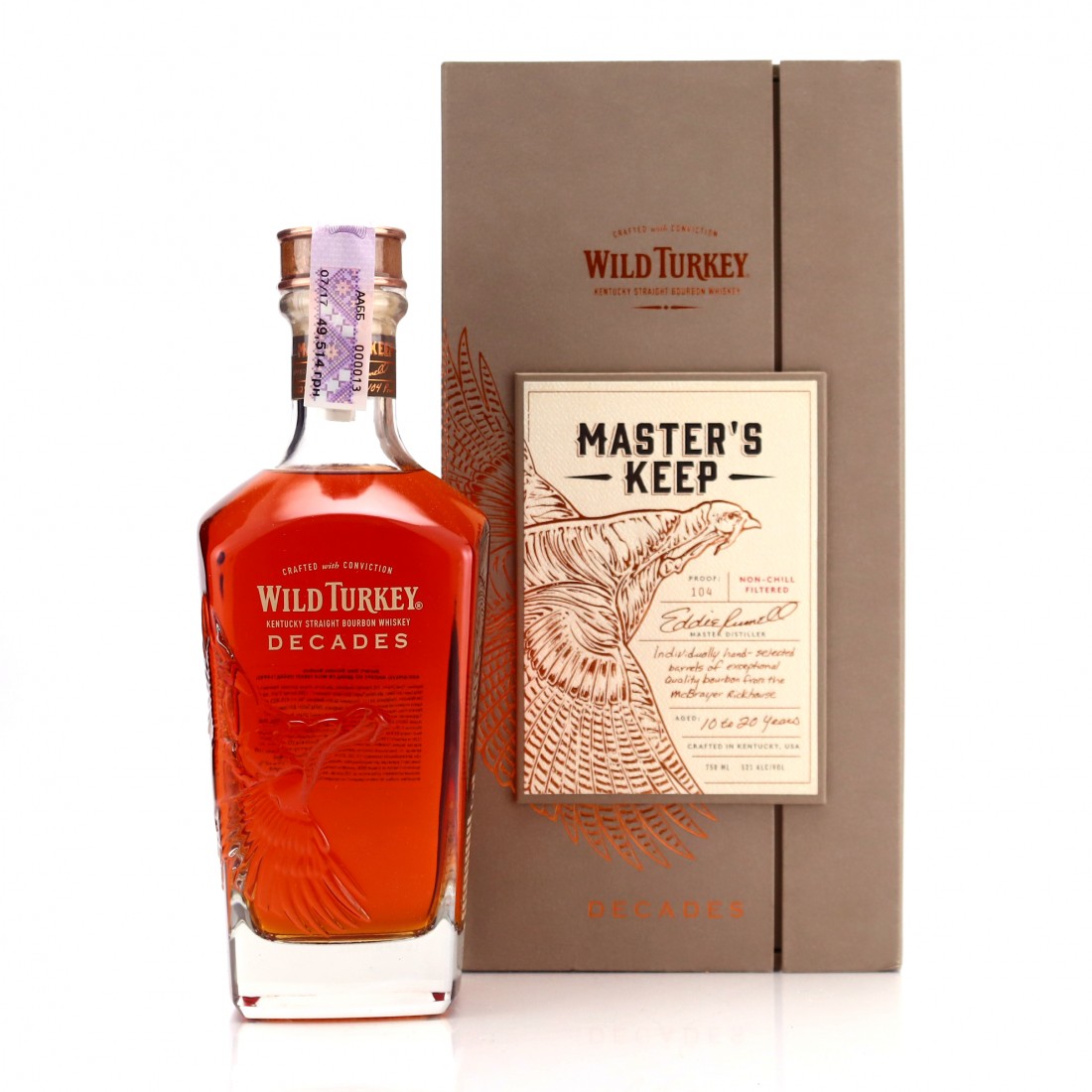 Wild Turkey Old Master's Keep Decades Batch #1 | Whisky Auctioneer