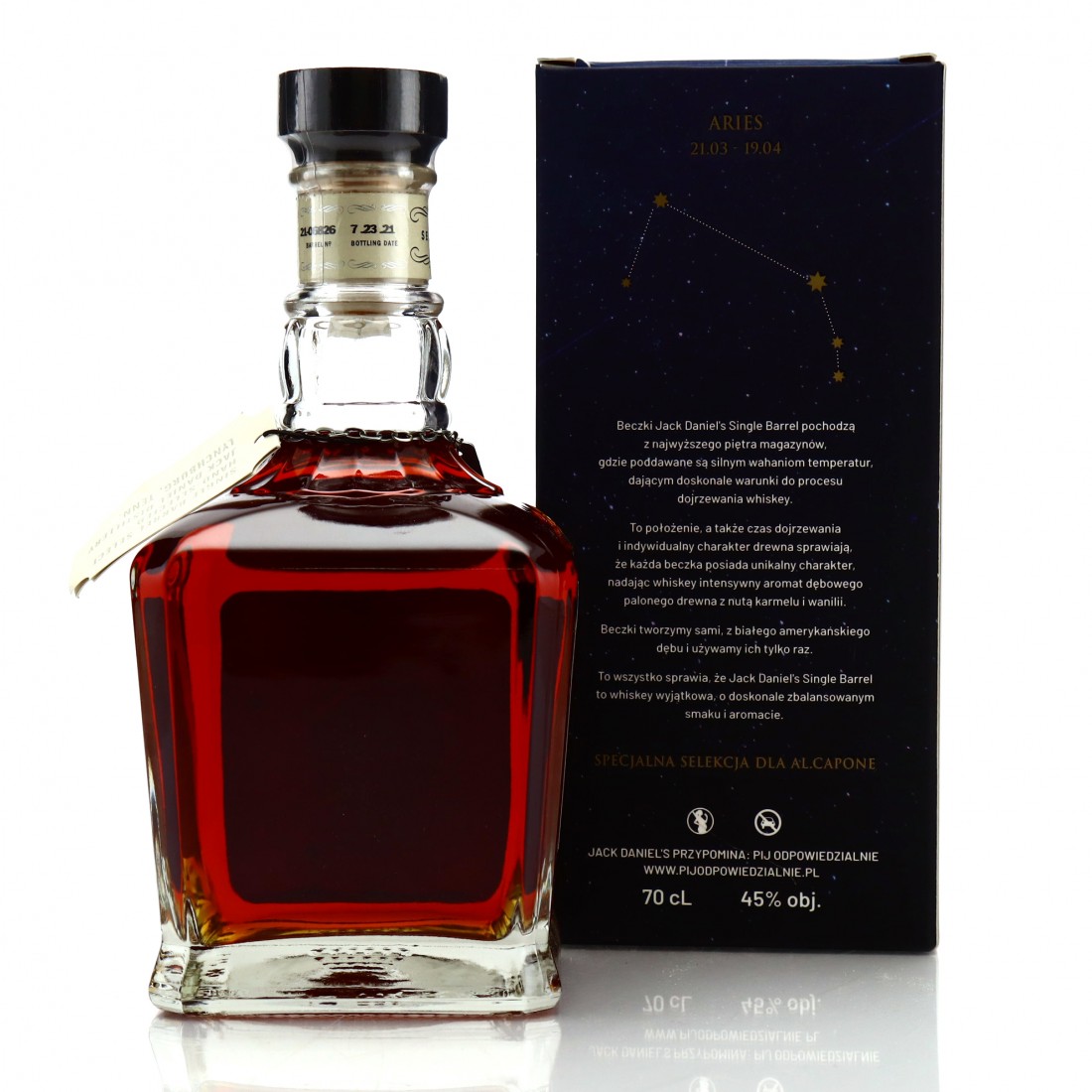 Jack Daniel's Single Barrel Select 2021 70cl / Al.Capone - Aries ...