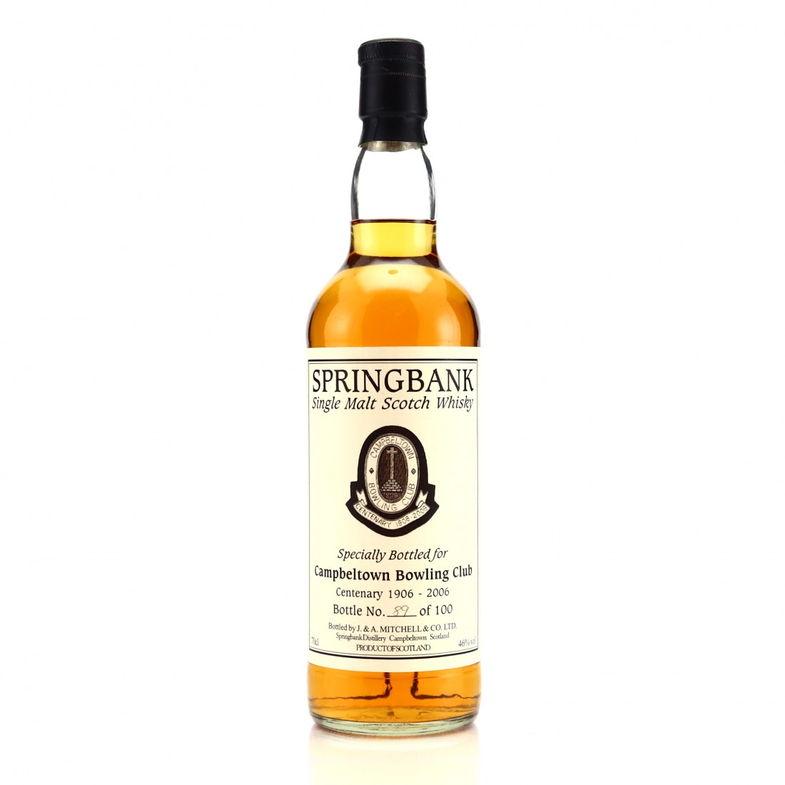Springbank Private Cask / Campbeltown Bowling Club Centenary | Whisky ...