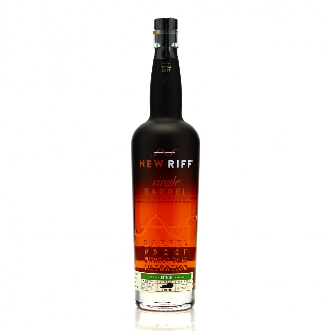 New Riff 2017 Single Barrel Rye #1222 75cl / US Import | Whisky Auctioneer