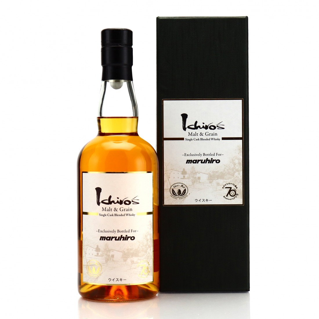 Ichiro's Malt and Grain Single Cask #4081 / Maruhiro 70th Anniversary ...