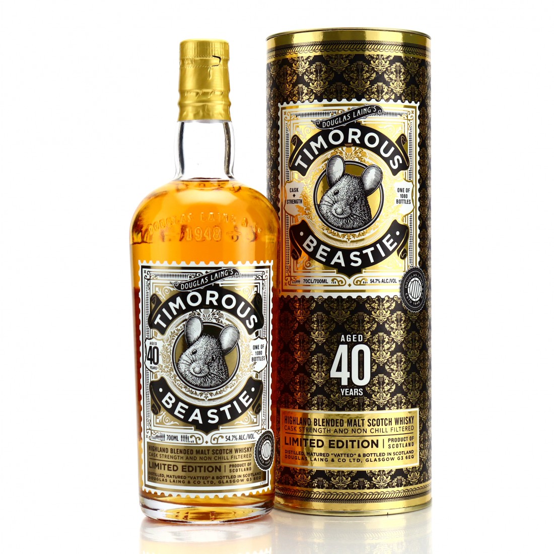 Timorous Beastie 40 Year Old Cask Strength | Whisky Auctioneer