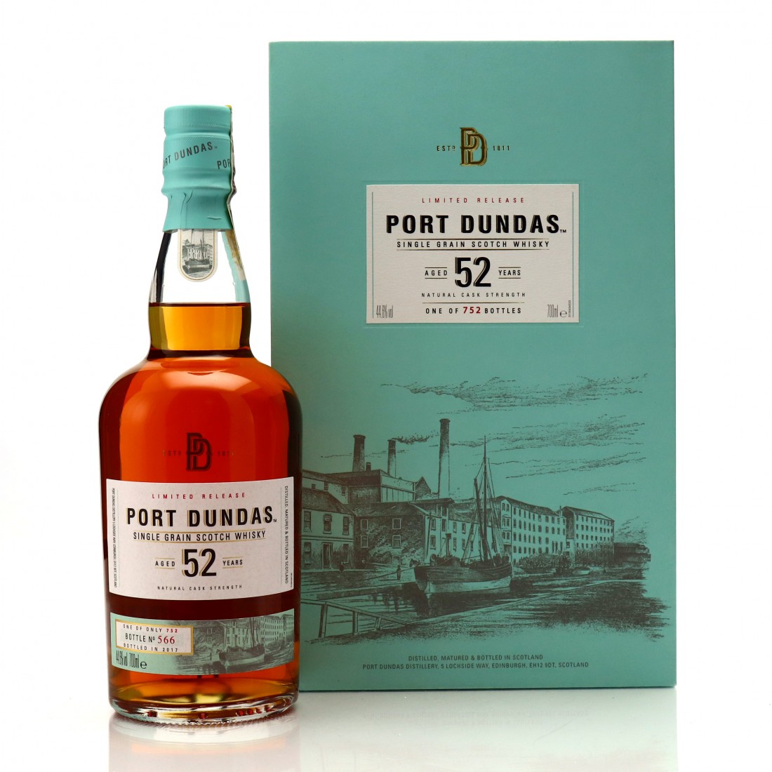 Port Dundas 52 Year Old Cask Strength 2017 Release | Whisky Auctioneer