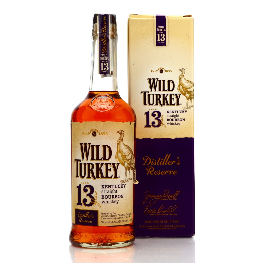 Wild Turkey 13 Year Old Distiller's Reserve 70cl | Whisky Auctioneer