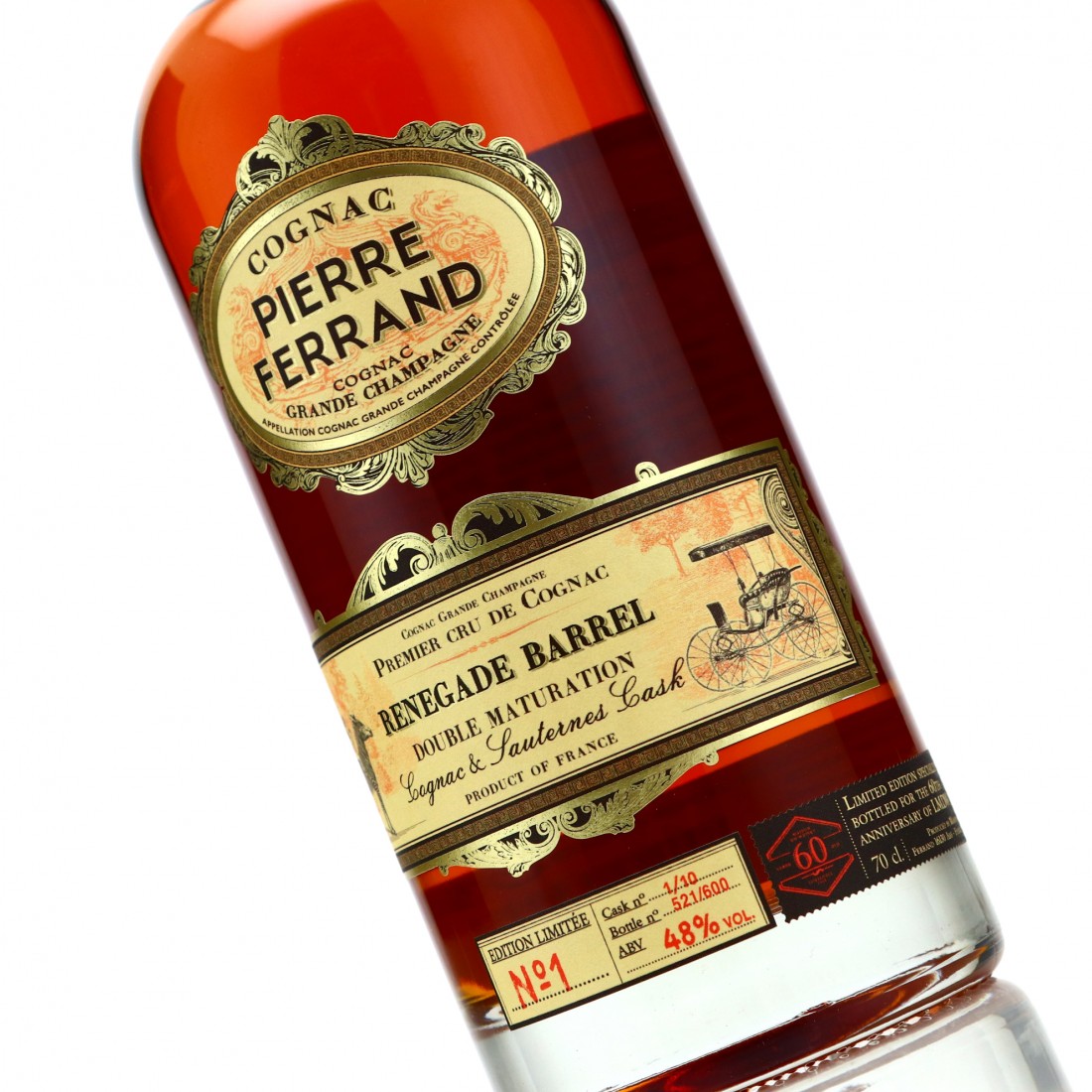 Pierre Ferrand Premier Cru de Cognac Renegade Barrel #1 | Whisky Auctioneer