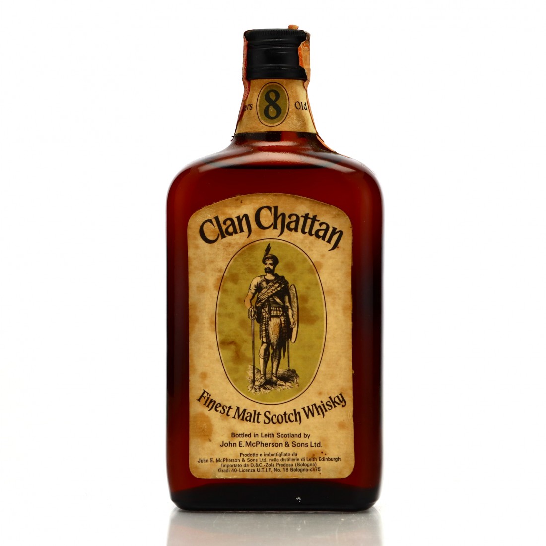 Clan Chattan 8 Year Old Finest Scotch 1960s / D&C Import | Whisky ...