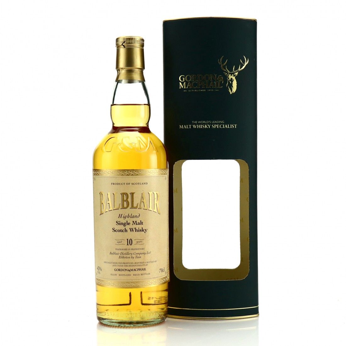 Balblair 10 Year Old Gordon and MacPhail | Whisky Auctioneer