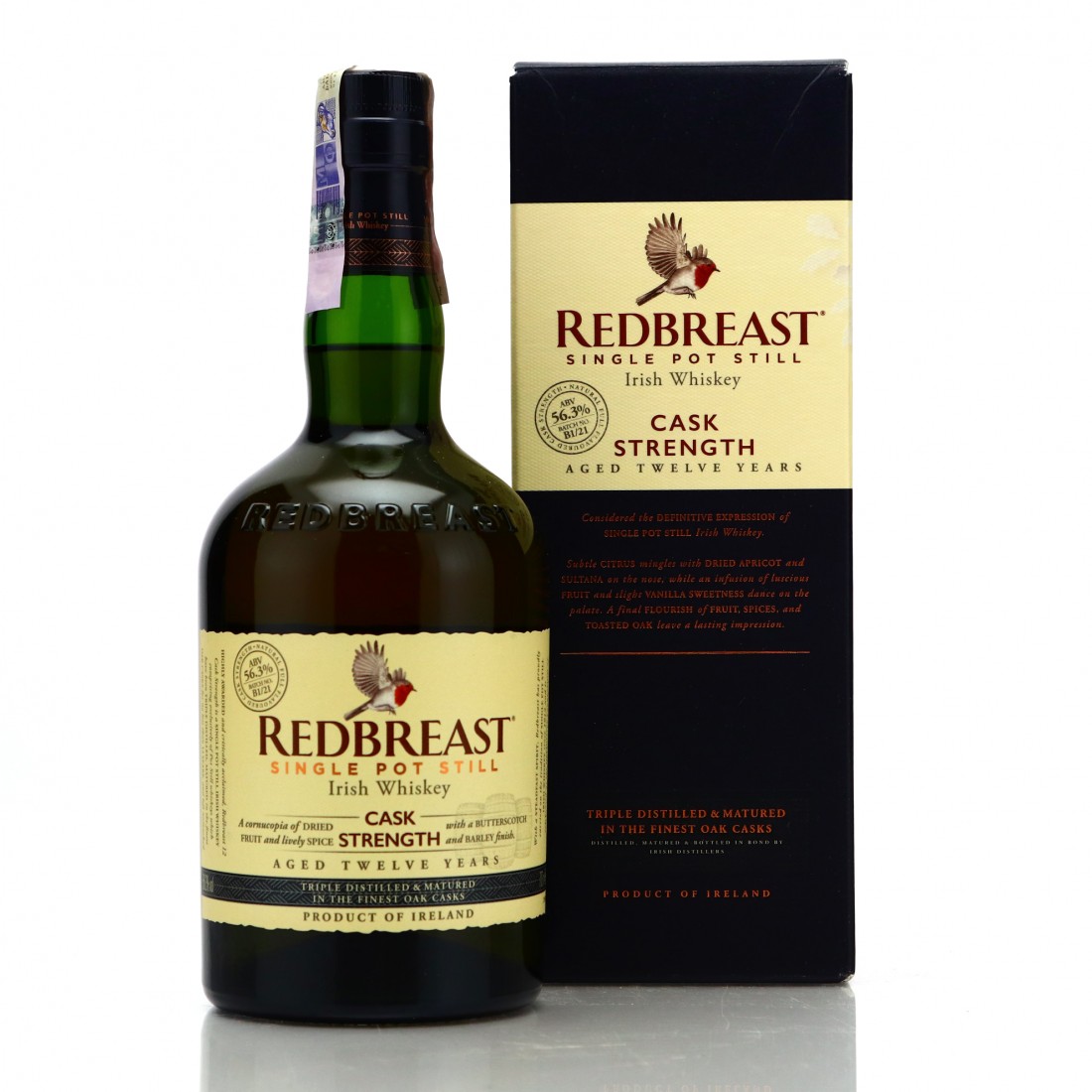 Redbreast 12 Year Old Cask Strength #B1/21 | Whisky Auctioneer