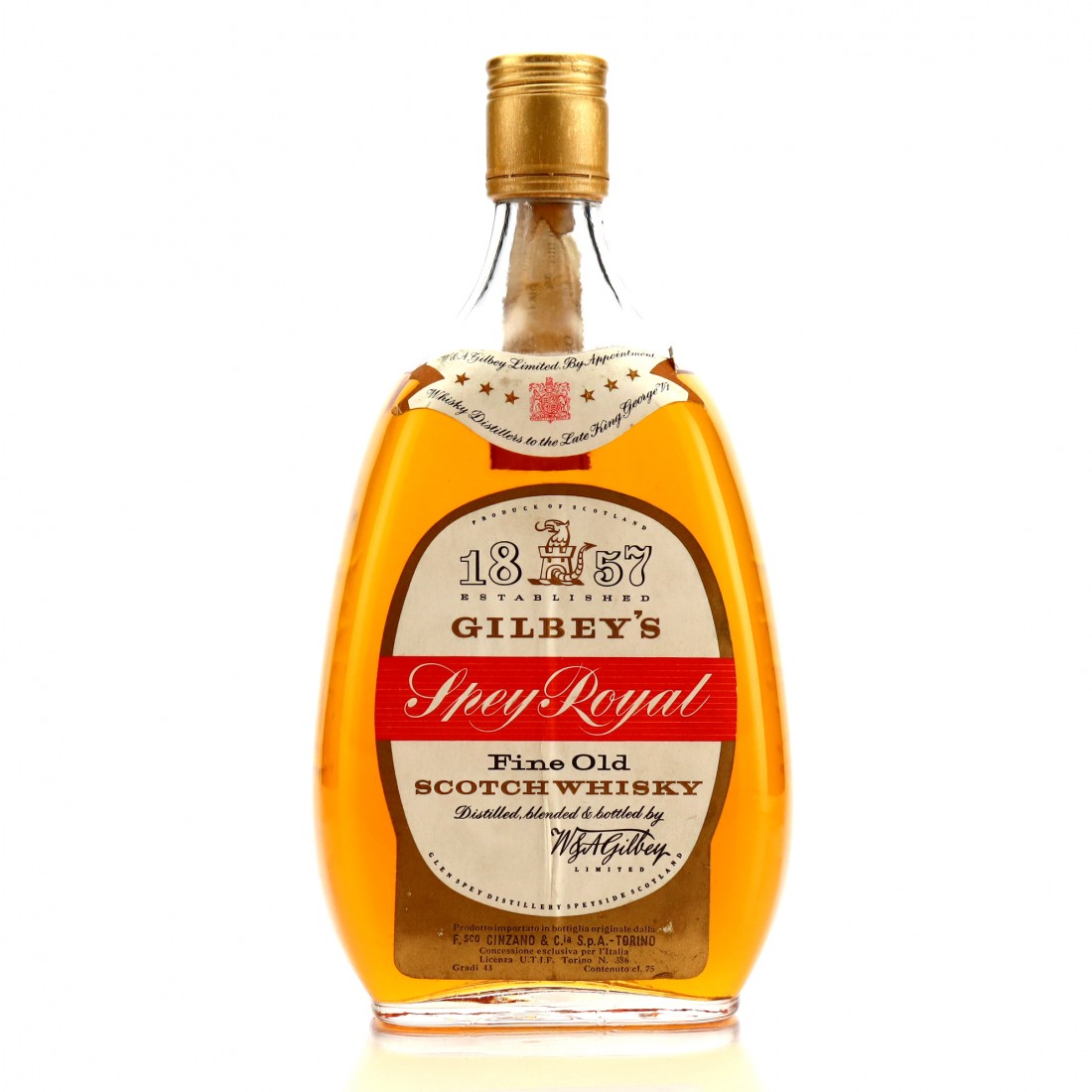 Gilbey's Spey Royal Fine Old 1960s / Cinzano Import | Whisky Auctioneer